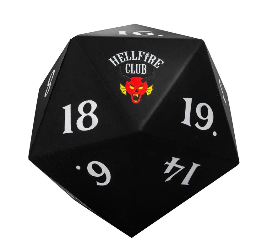 STRANGER THINGS antistres igračka HELLFIRE CLUB DICE