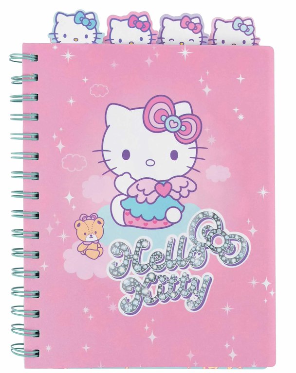 Notes sa spiralom HELLO KITTY A5 pink