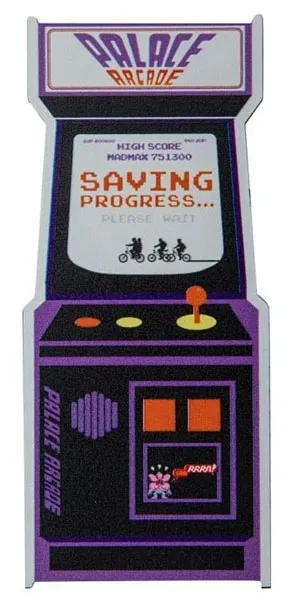STRANGER THINGS metalni bookmarker ARCADE