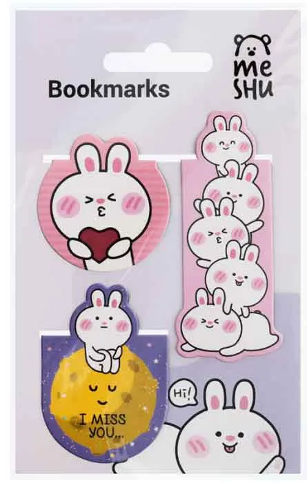Magnetni bookmarker MESHU "BUBBLE BUNNY"