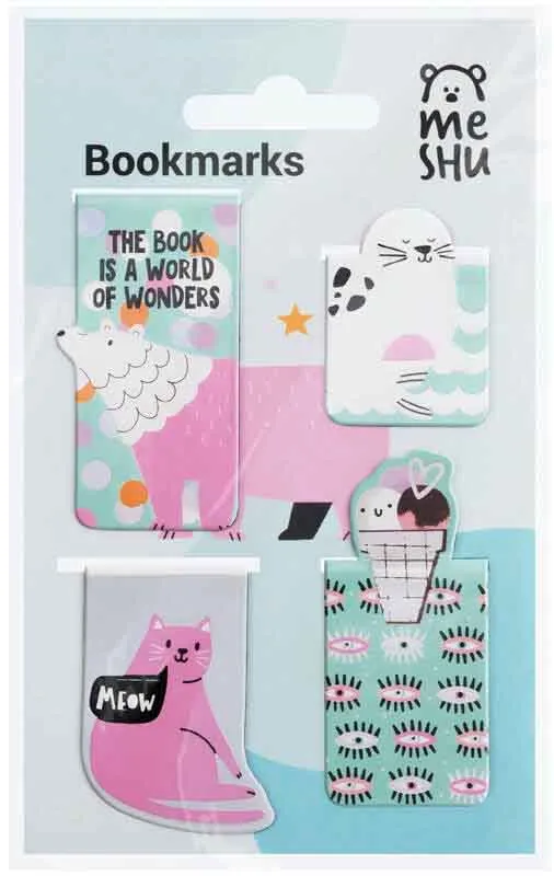 Magnetni bookmarker MESHU "PURPLE MOOD"