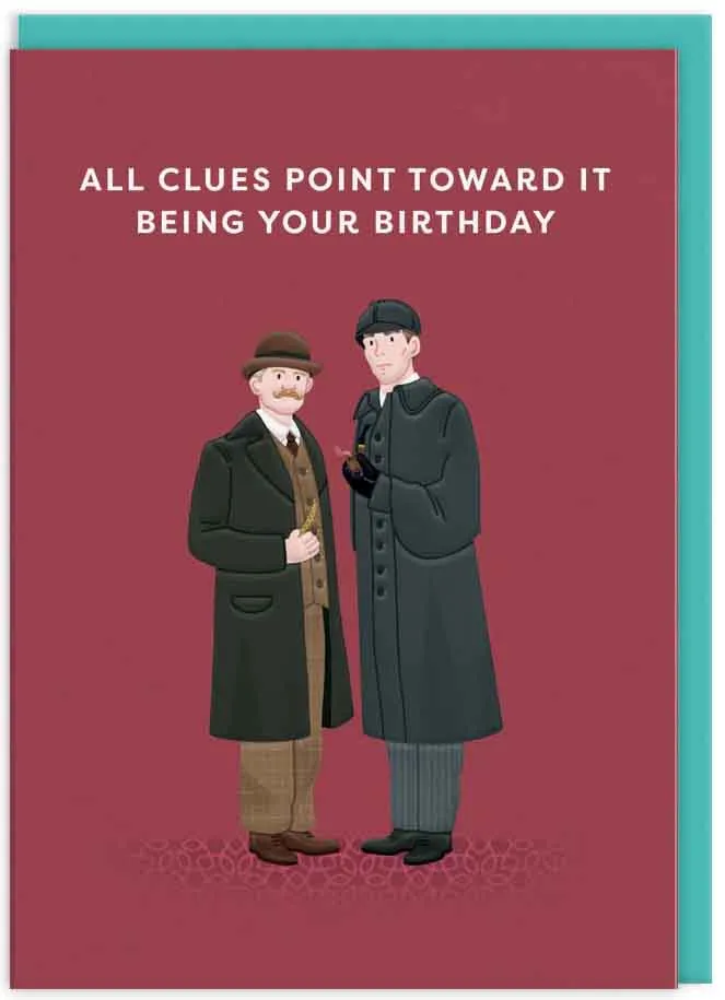 Čestitka Sherlock Holmes
