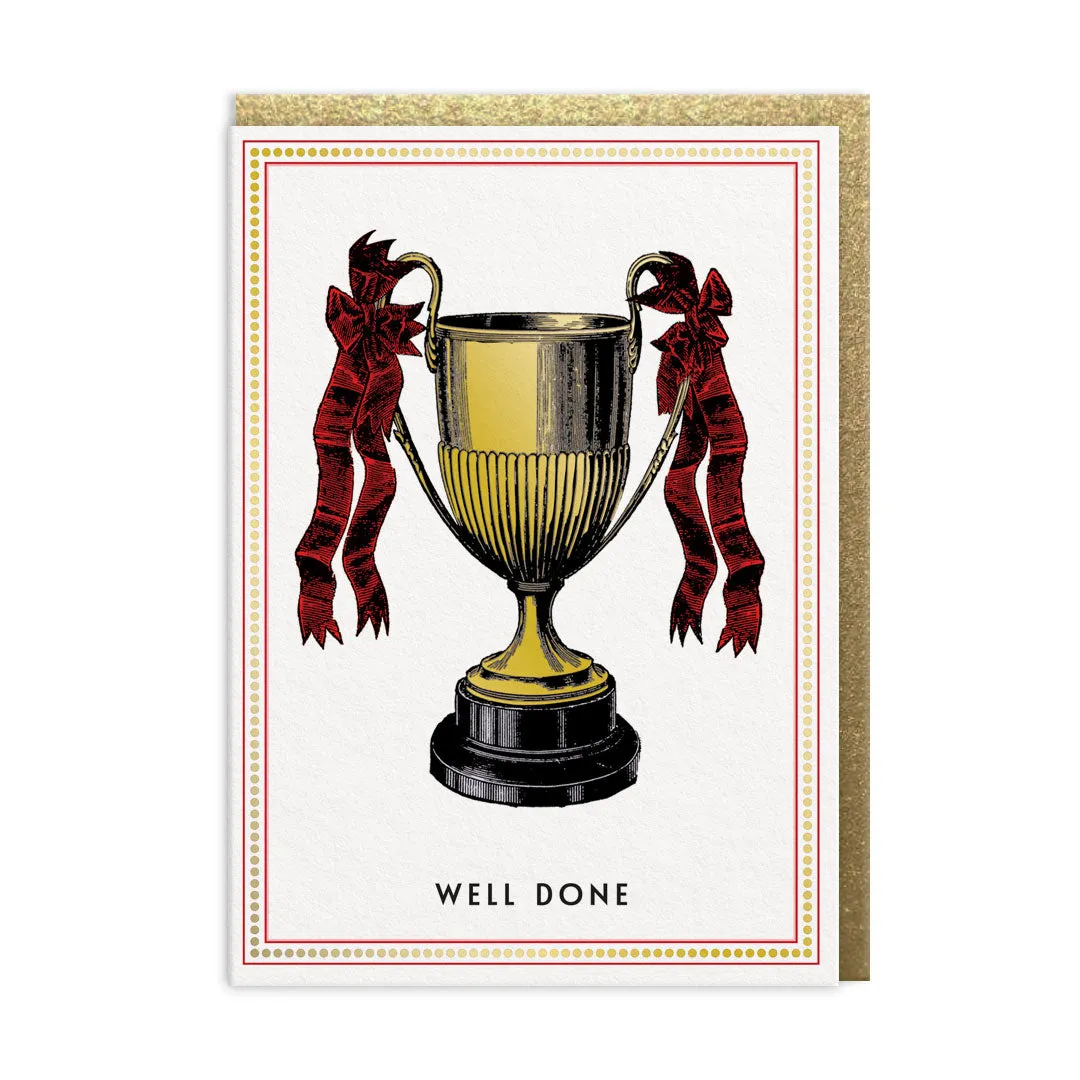 Čestitka 15x11 - Well Done Trophy
