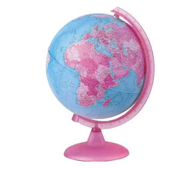 GLOBUS SVETLEĆI PINK 25 cm