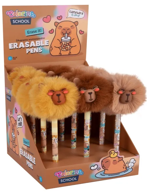 Piši briši olovka POMPOM CAPYBARA