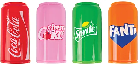 Set četiri signira COCA-COLA