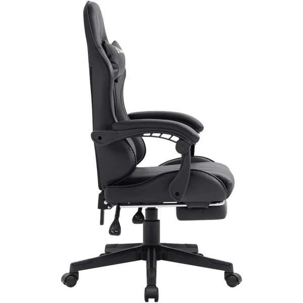 Gaming stolica Defender Azure crna