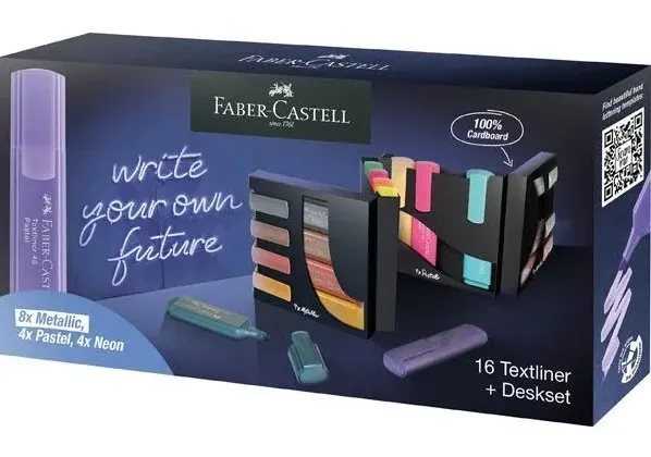 FABER CASTELL set 16 flomaster textlinera