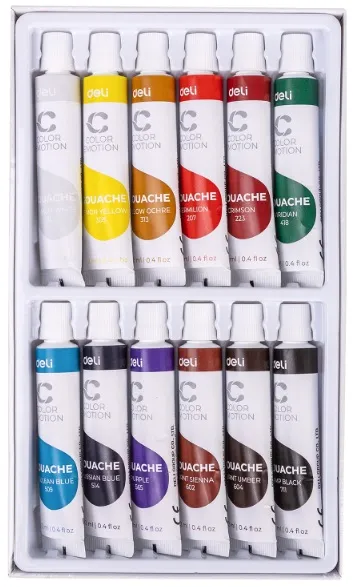 TEMPERA BOJE "COLOR EMOTION" 1/12 - 12ml