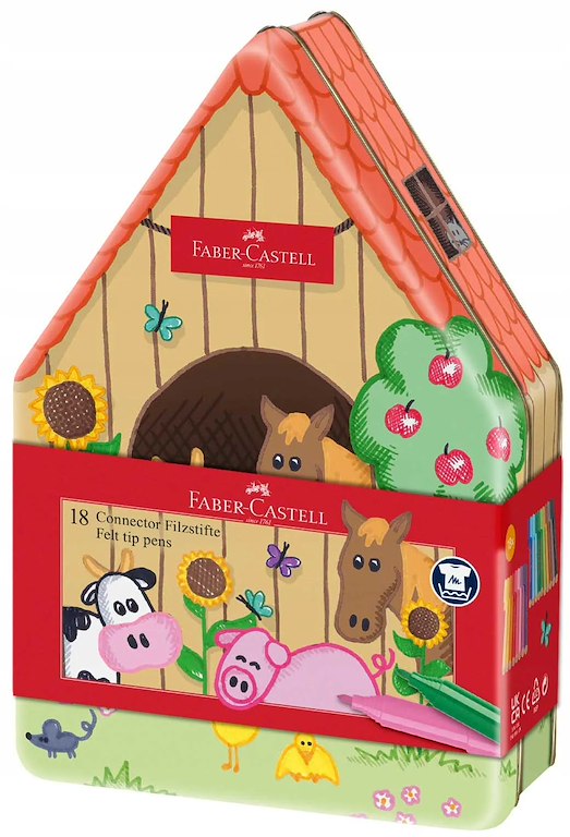Flomaster FABER CASTELL Connector farmhouse 1/18