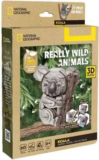 CubicFun 3D puzzle KOALA 60 kom