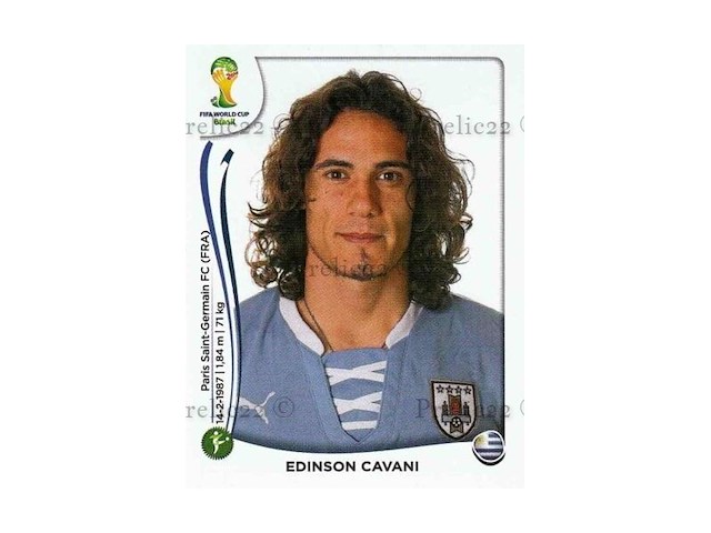 BRAZIL Brasil FIFA WC 2014 sličica broj 277, Panini