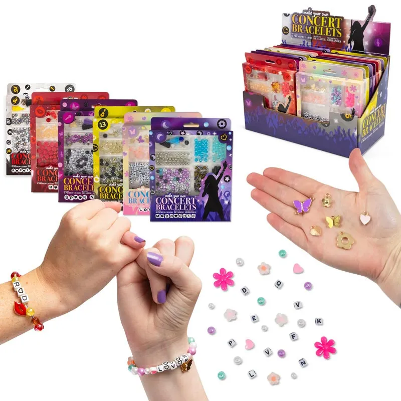 Kreativni set za pravljenje narukvica CONCERT BRACELETS M (Više vrsta)