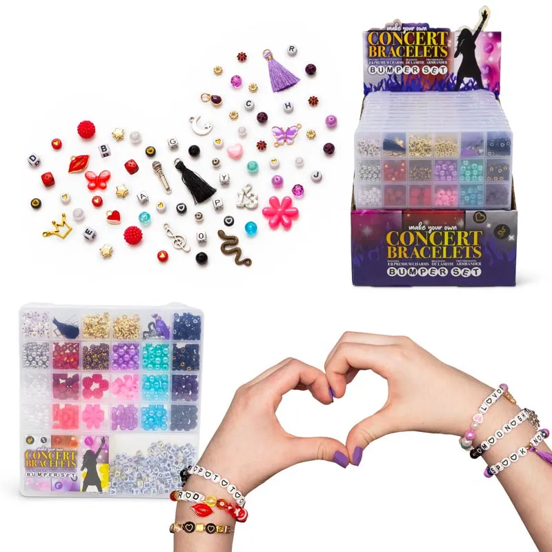 Kreativni set za pravljenje narukvica CONCERT BRACELETS XL (Više vrsta)
