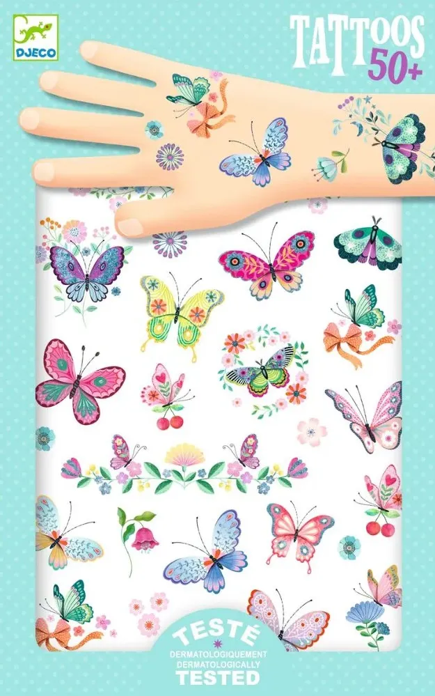 Privremene tetovaže DREAM BUTTERFLIES