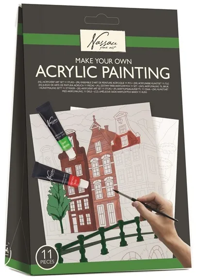 Kreativni set ACRYLIC PAINT - GRADJEVINE