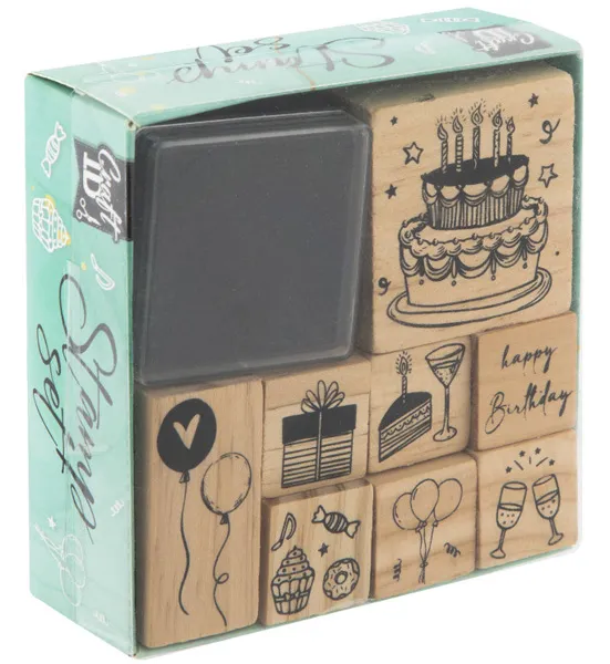 Set osam pečata 8,5x5x3cm
