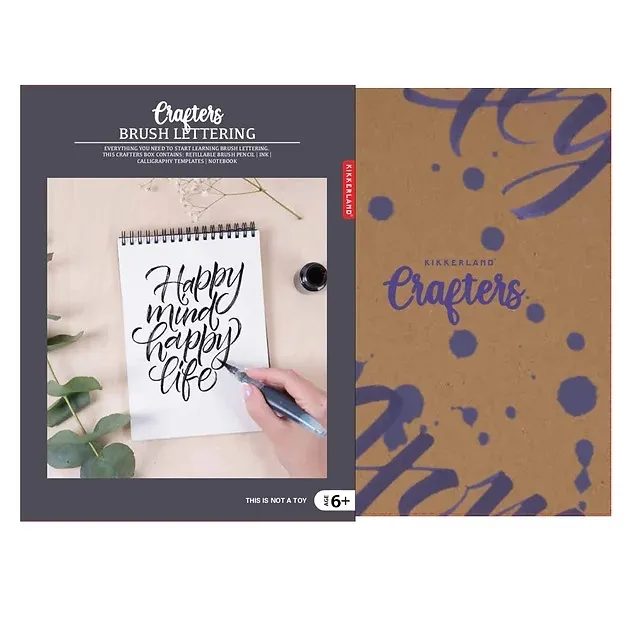 Kaligrafski komplet za pisanje kistom BRUSH LETTERING