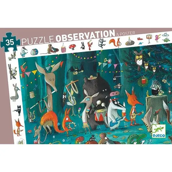 Puzzle za decu THE ORCHESTRA 36 kom