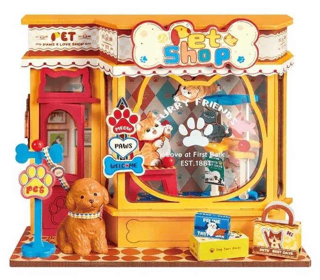 3D puzzle PAWFECT PET SHOP