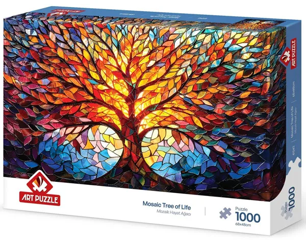 Puzzle MOSAIC TREE OF LIFE - 1000kom