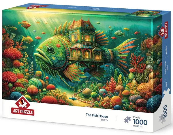 Puzzle THE FISH HOUSE - 1000kom