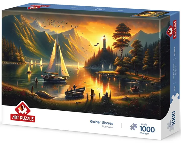 Puzzle GOLDEN SHORES - 1000kom