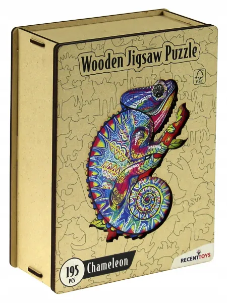 Drvene puzzle KAMELEON 195 delova
