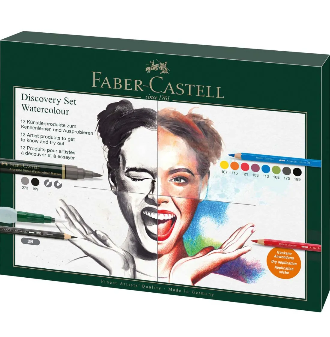 Akvarel markeri 1/12 FABER CASTEL - DURER