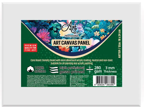 Slikarski panel 280GSM ART SCOOL 18x24cm