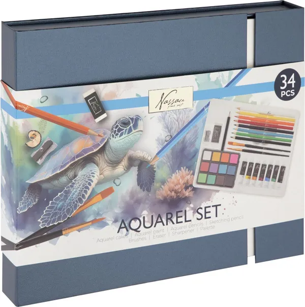 Akvarel set 34 kom