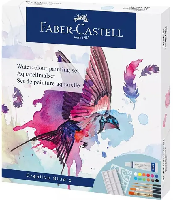 FABER CASTELL vodene boje u tubi 18kom