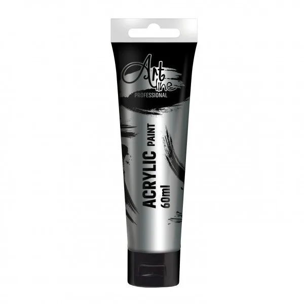 Akrilna boja 60 ml - SREBRNA