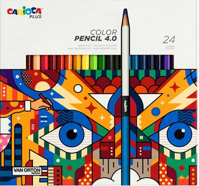 Drvene bojice CARIOCA PLUS 1/24