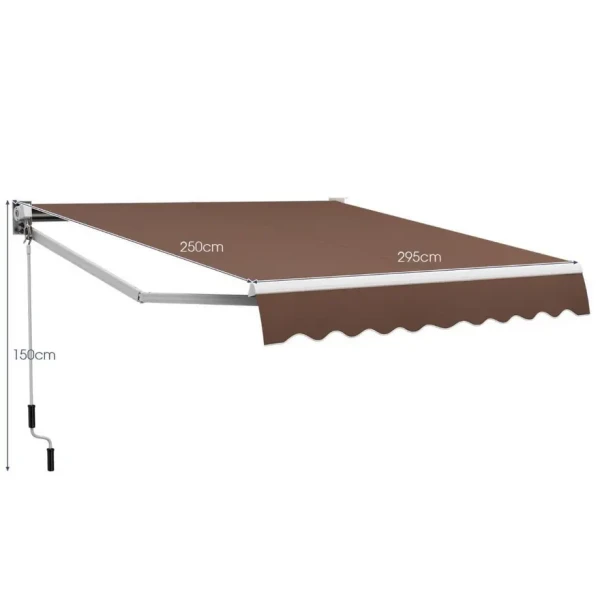 Montelux Solara 300x250cm Braon Tenda ( 1688 )