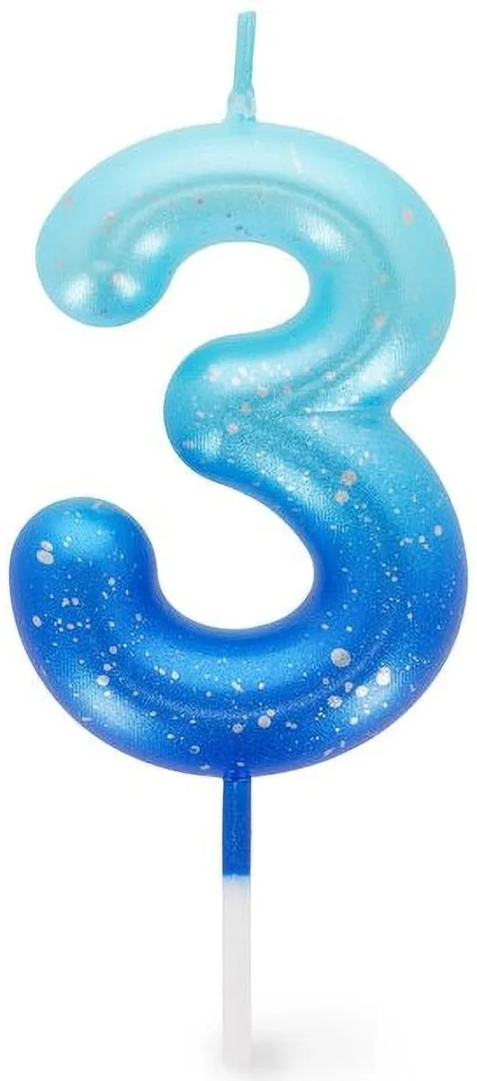 Rođendanska svećica BLUE - 3