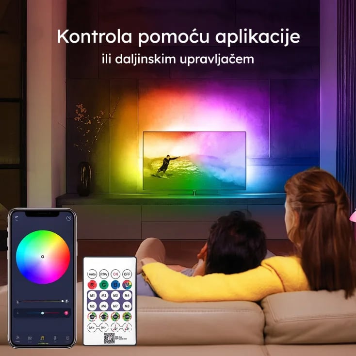 RGB LED niz 10m
