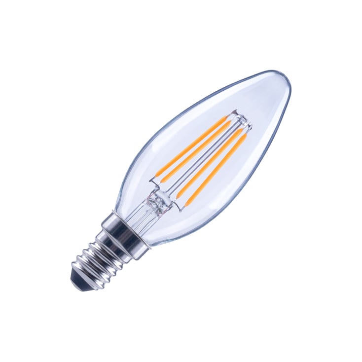LED filament sijalica B40 4000K 4.2W E14 OSRAM