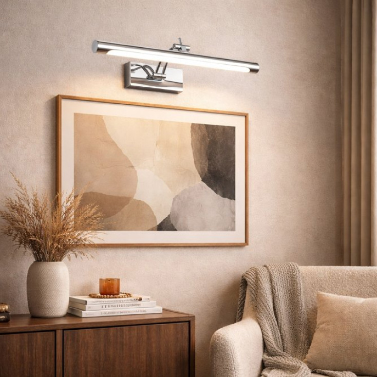 Zidna LED lampa 7W 3000K hrom