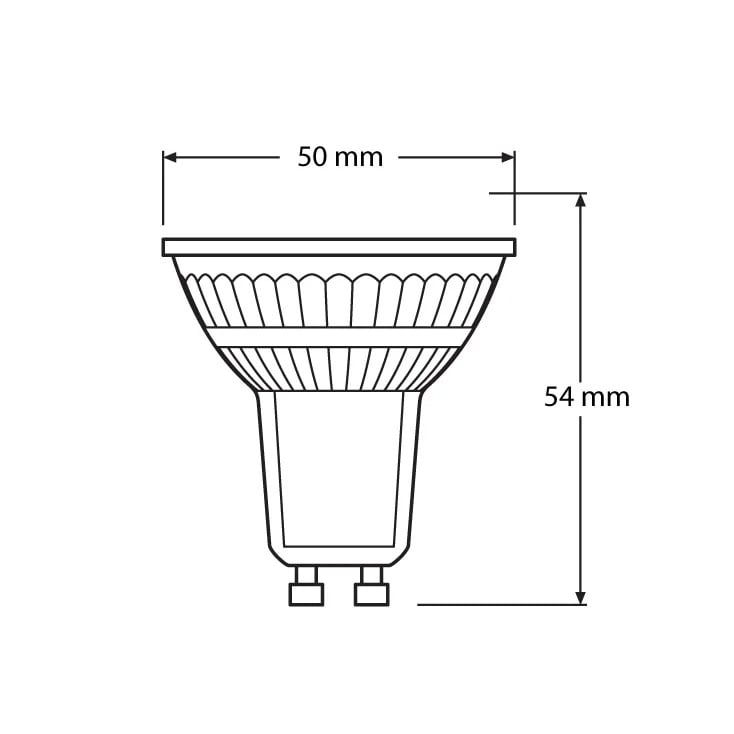 LED sijalica 3000K 6.9W GU10 60° OSRAM