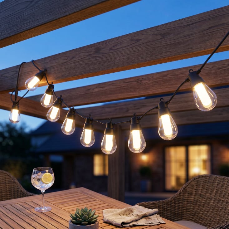 Solarni LED niz 6.5 m, 10 sijalica 11830