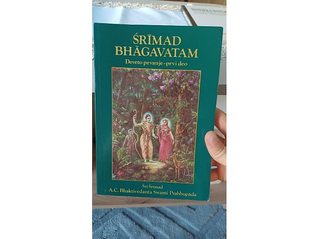 Srimad Bhagavatam deveto pevanje prvi deo
