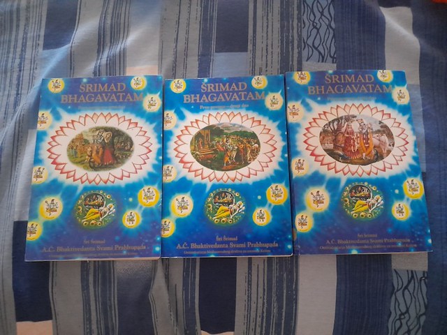 Srimad Bhagavatam prvo pevanje 1-3 komplet