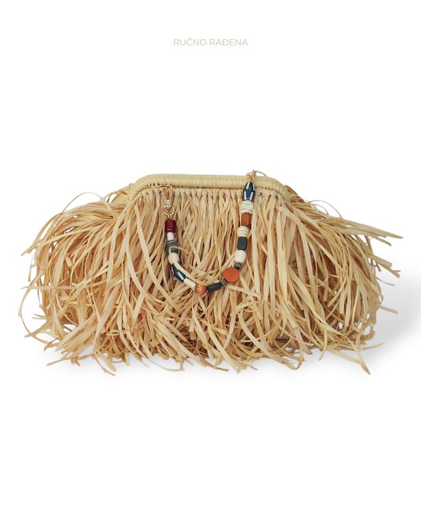 Letnja clutch torba od rafije