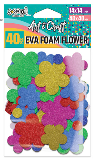 CRAFT UKRASNI EVA PENA-MIX CVETOVA 1/40
