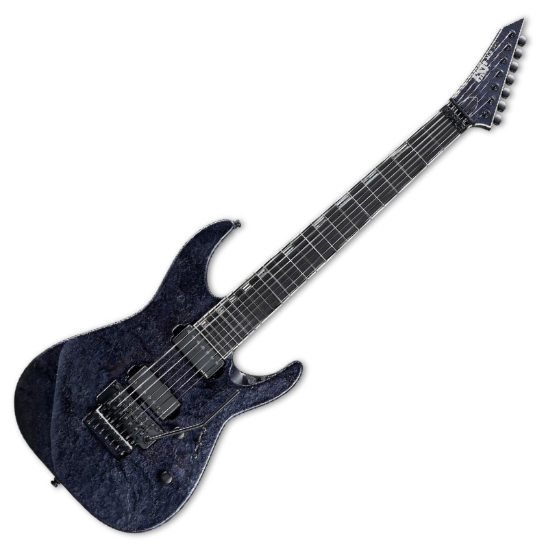 ESP M-II CTM 7 FR Liquid Metal Black Lava
