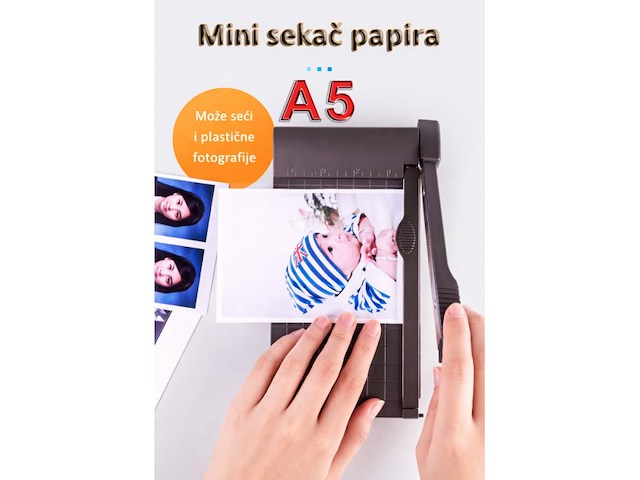 Mini A5 giljotina za papir – savršen rez gde god da si!