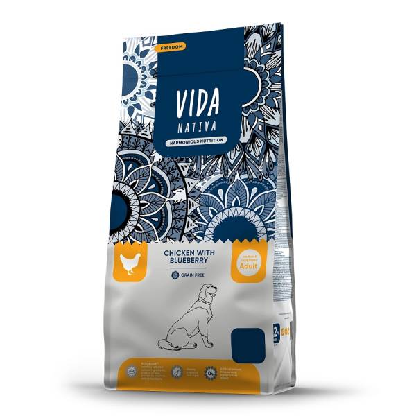 Vida Nativa MD/MX – Adult, pile/borovnica, 2kg