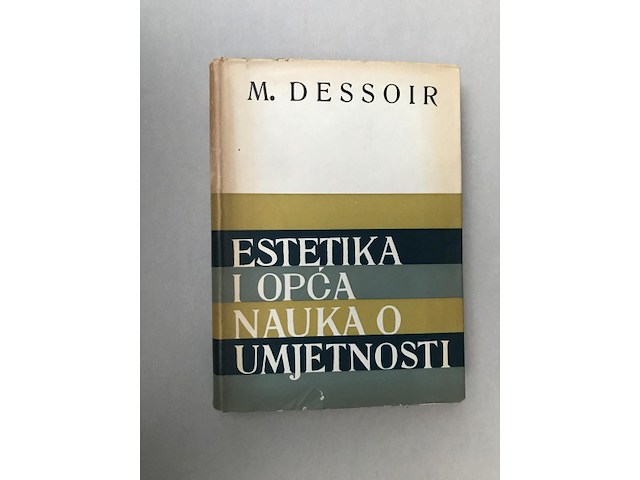Estetika i opća nauka o umjetnosti - Max Dessoir