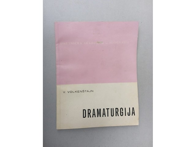 V. Volkenštajn - DRAMATURGIJA